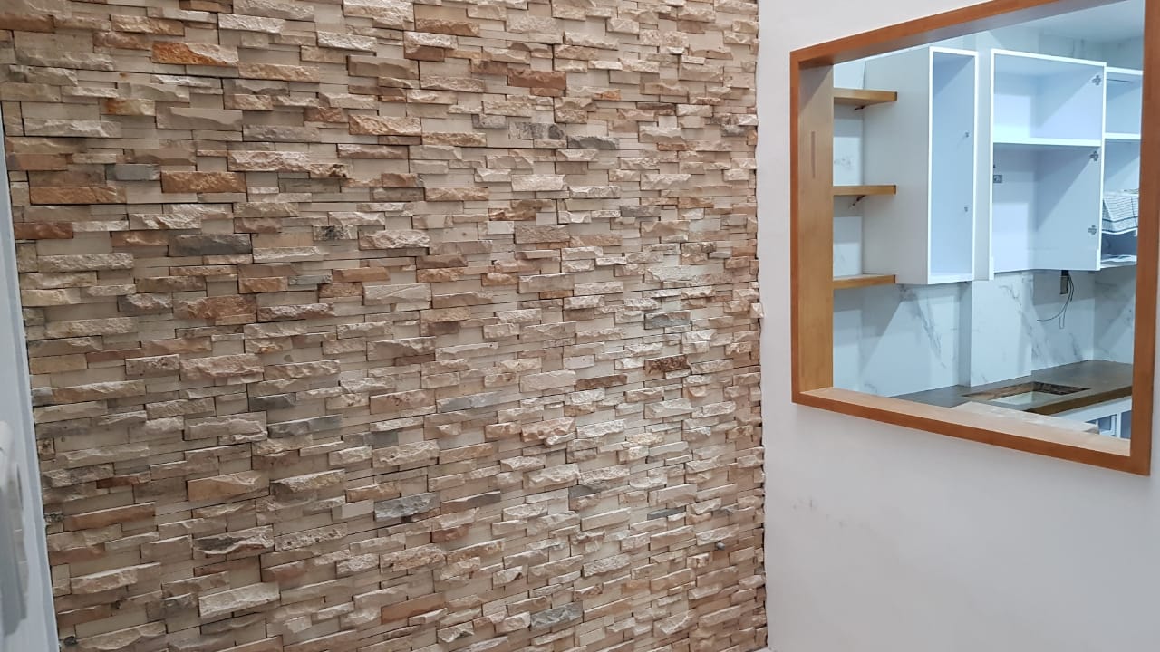 Wall Clading Batu Alam Poros Jogja - Sukses Makmur